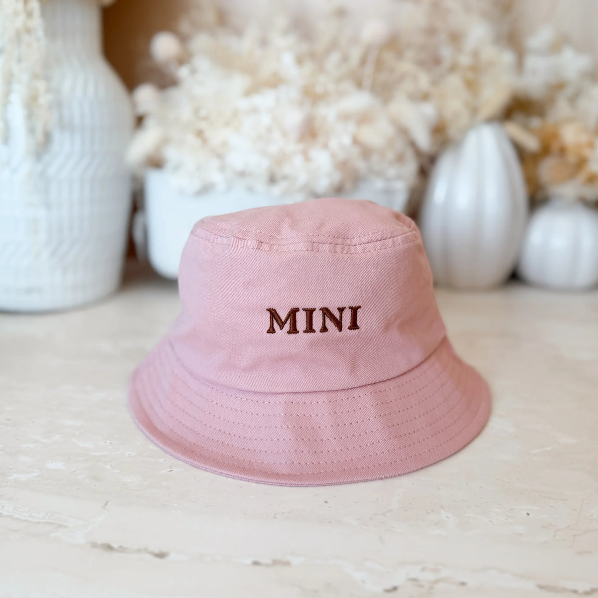 'Mini' Bucket Hat - Pink – Louloulala